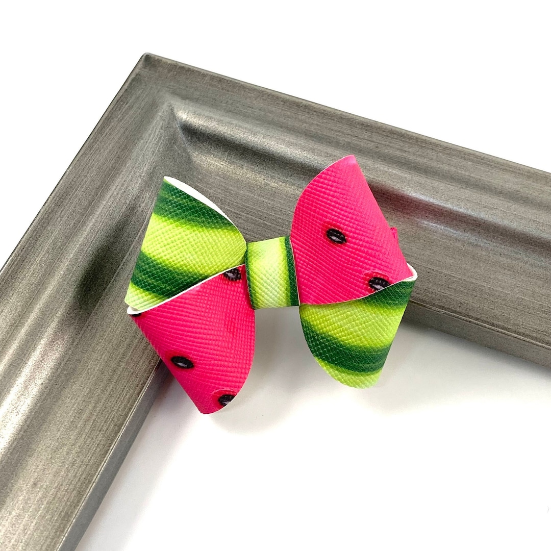 Watermelon Hair Bow or Watermelon Headband, Summer Picnic Hair Clip ...