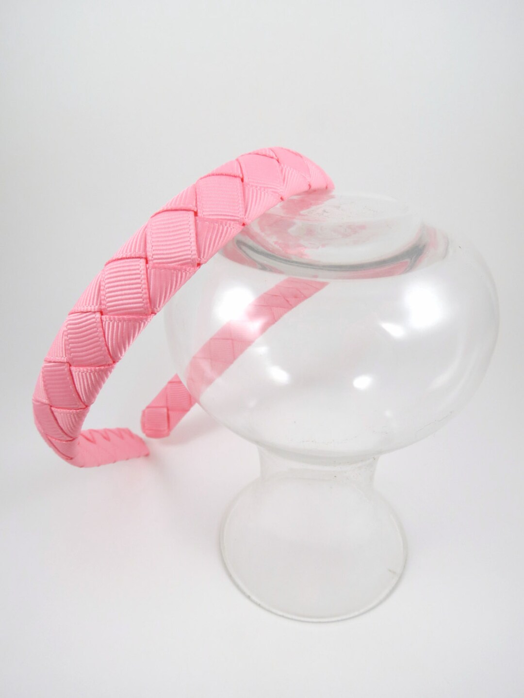 Pink Headband, Pink Woven Headband, Pink Headbands for Girls, Pink ...