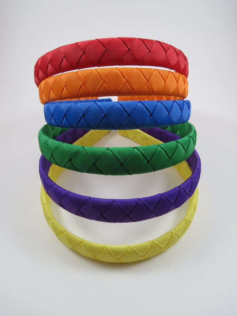 SET of Headbands Rainbow Headband Gift Set School Headband - Etsy