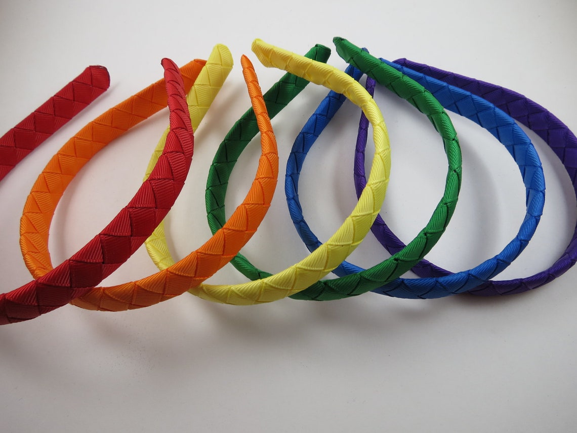 SET of Headbands Rainbow Headband Gift Set School Headband - Etsy