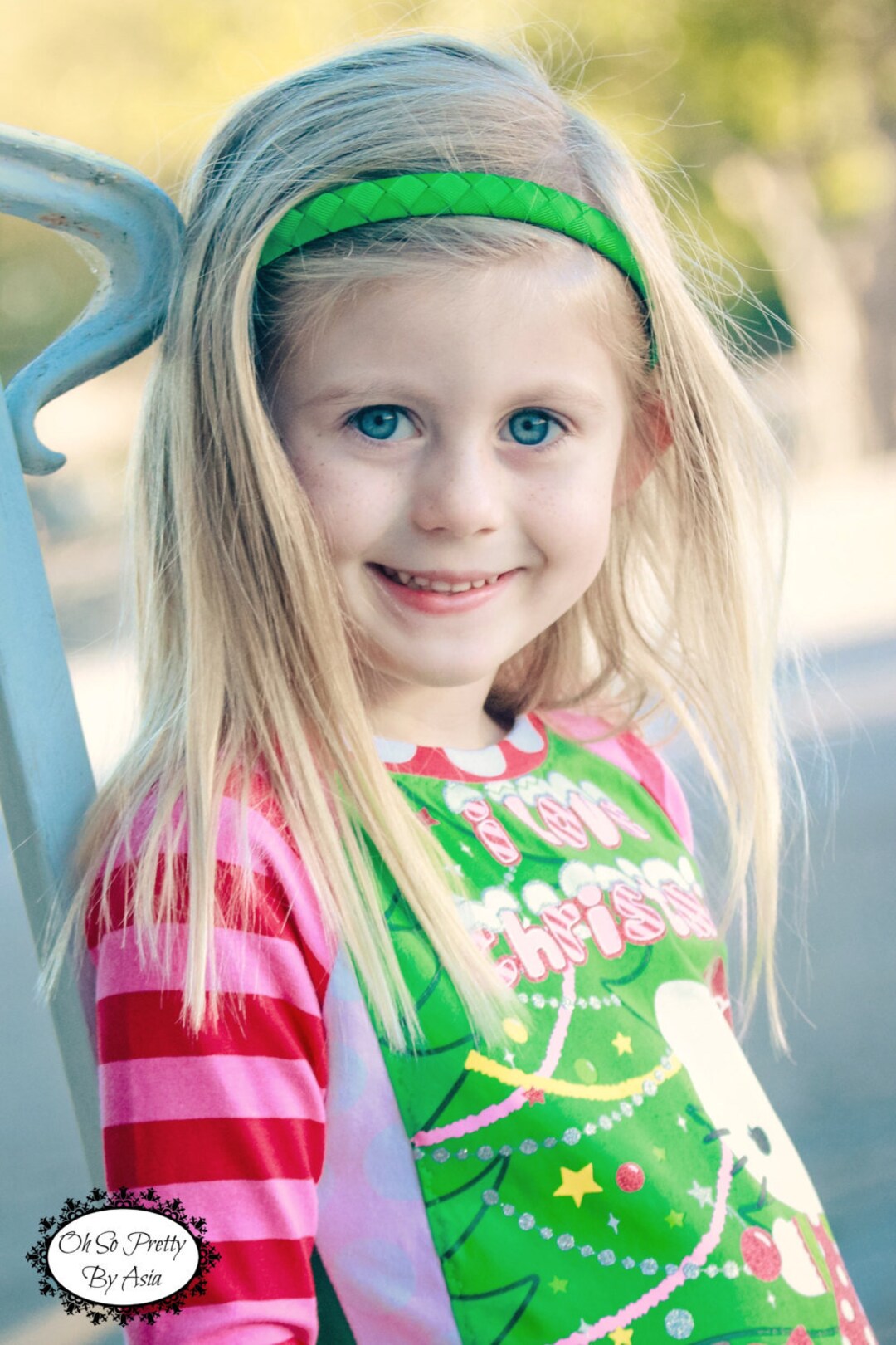 Green Headband, Emerald Green Hair Accessory, Green Woven Headband, St ...