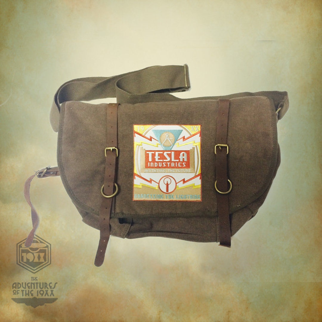 Tesla Industries Messenger Laptop Bag - Etsy
