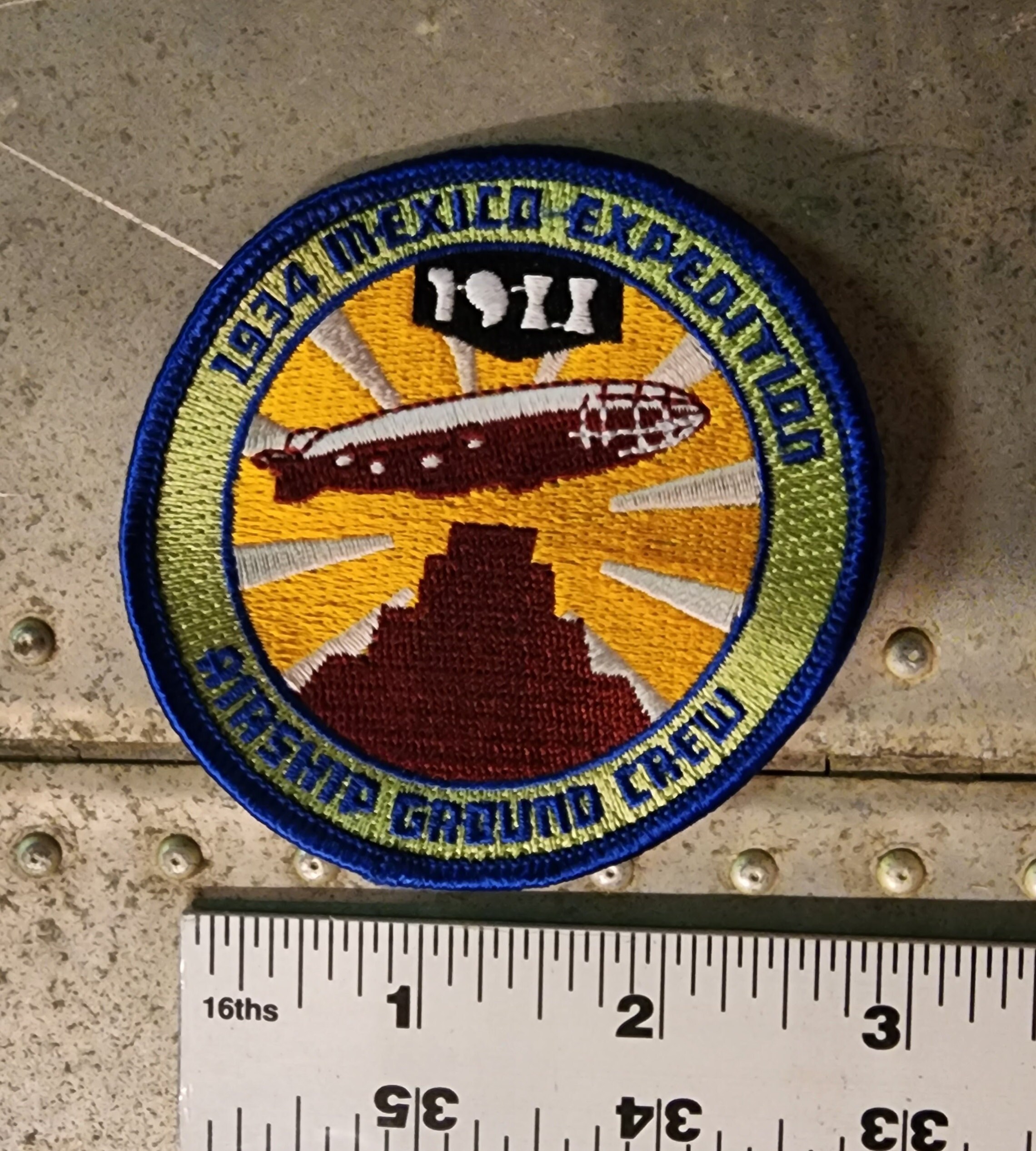 1934 Mexico Expedition Airship Ground Crew Patch - Etsy