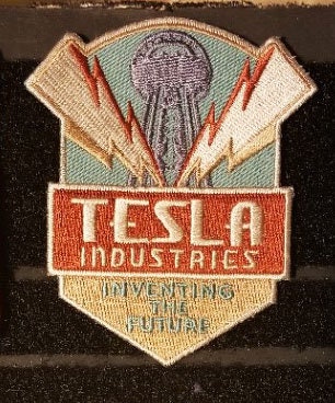 Tesla Industries Embroidered Patch - Etsy