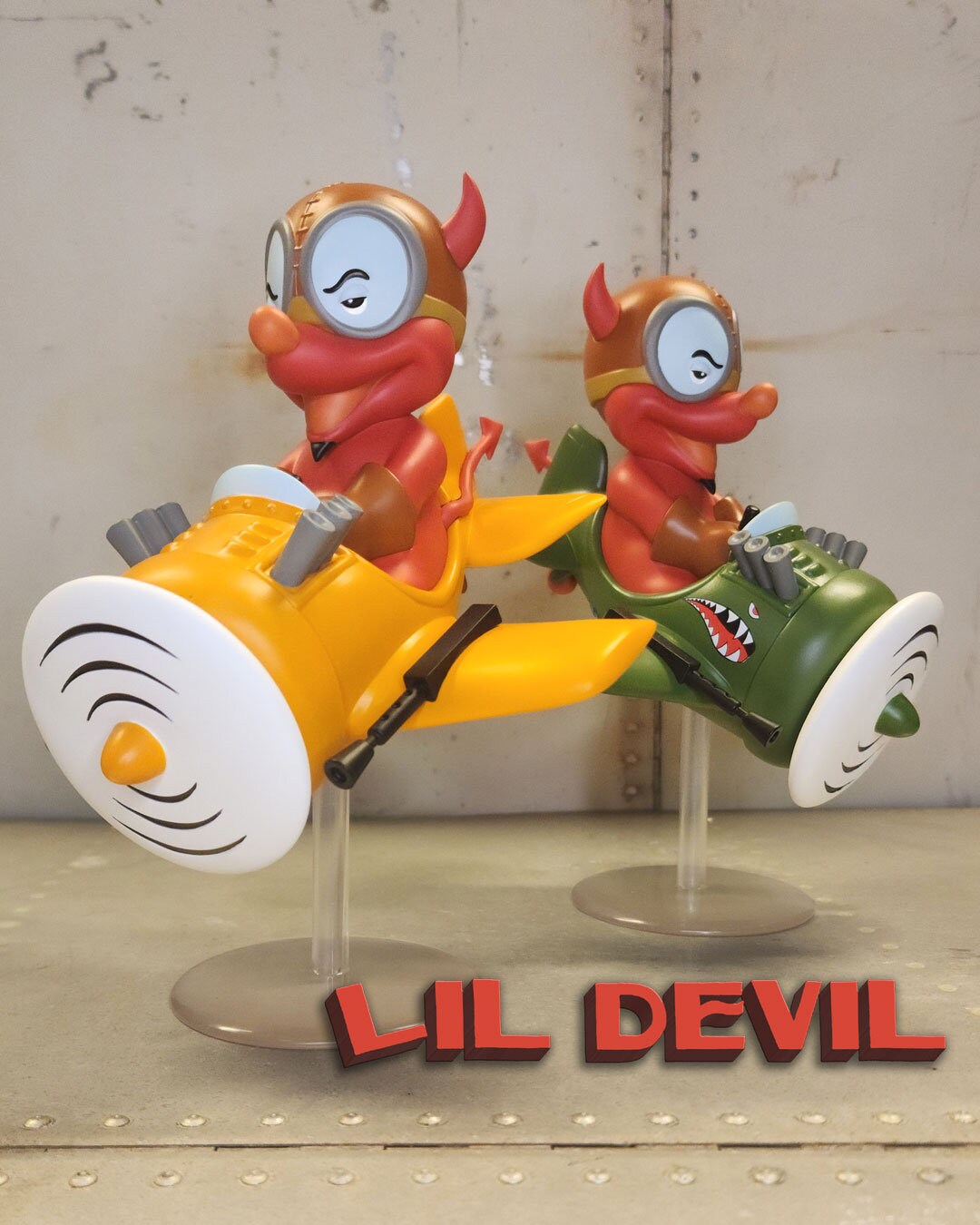 Vinyl Art Figure Toy: Lil Devil Vintage Animation Character - Etsy