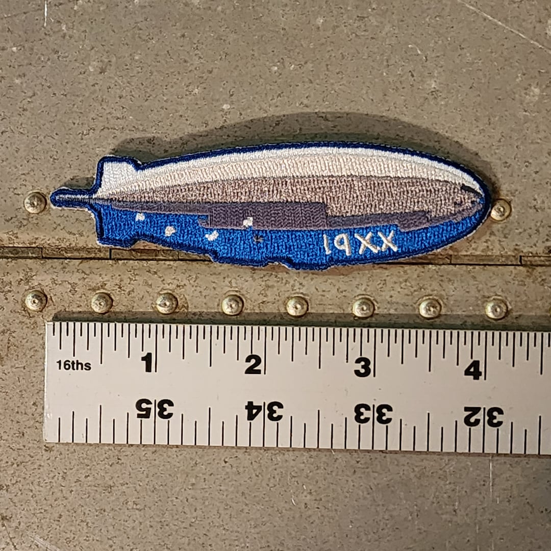 Airship Zeppelin Patch - Etsy