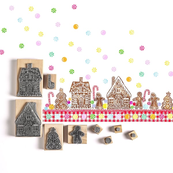 Gingerbread Stamp - Etsy