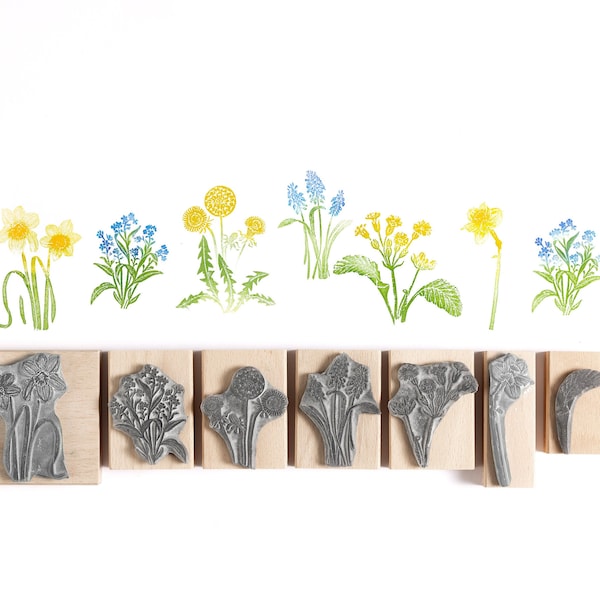 Dandelion Stamp - Etsy UK