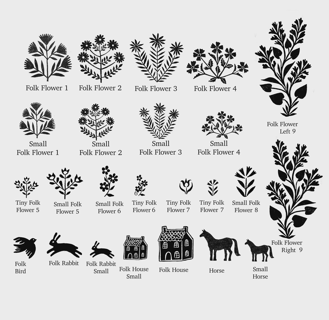 Patchwork Patterns Rubber Stamps for Card Making and Fabric Printing ...