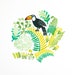 Toucan and Jungle Rubber Stamps - Etsy