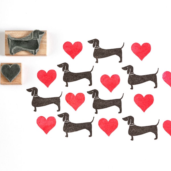 Dog Rubber Stamp - Etsy
