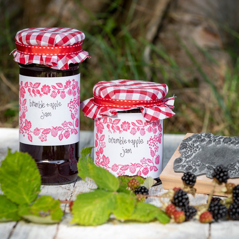 Fruit Jam Stickers - Etsy