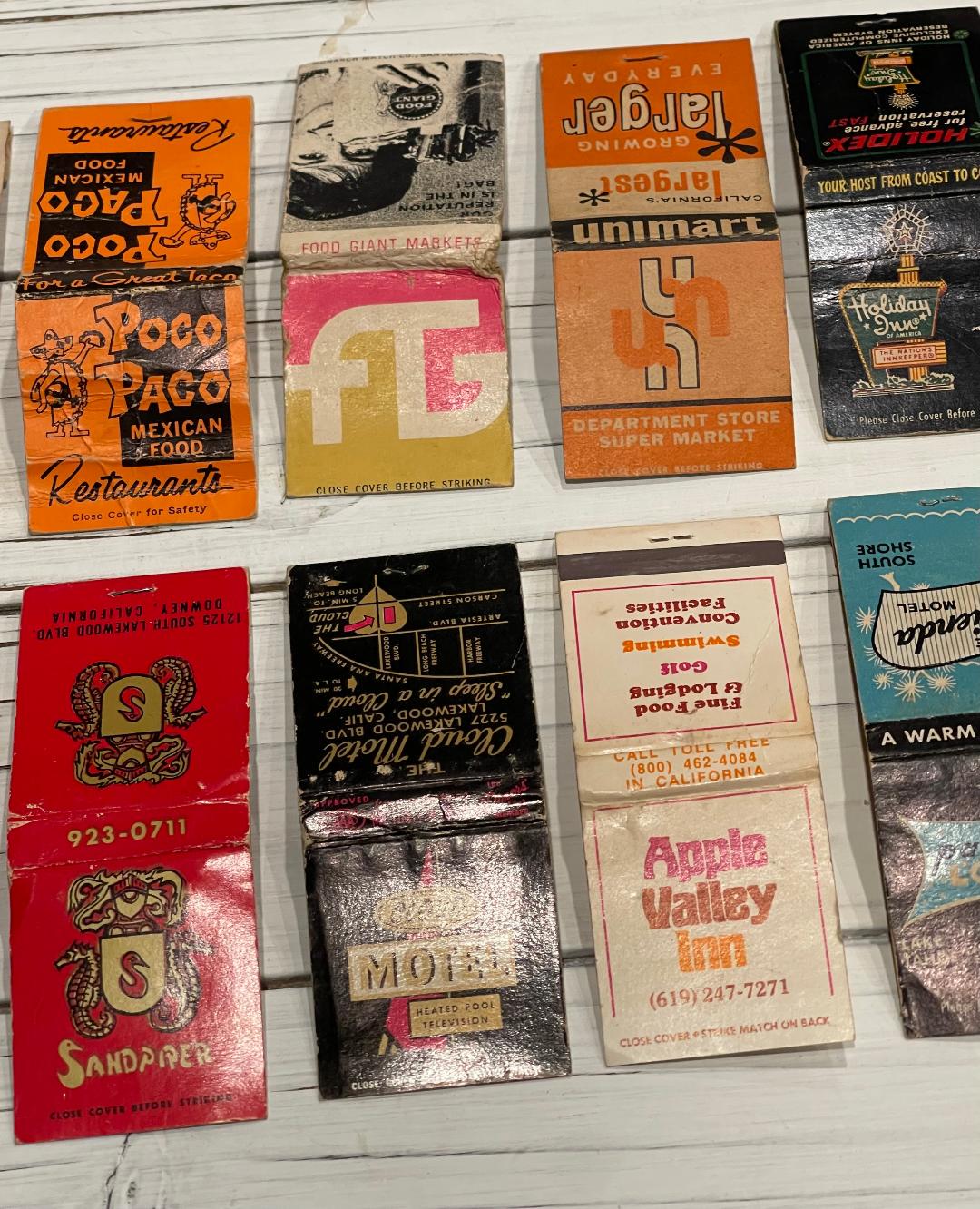Lot of 18 Vintage Variety Match Books From the 60s/70s/80s Lot 103 - Etsy