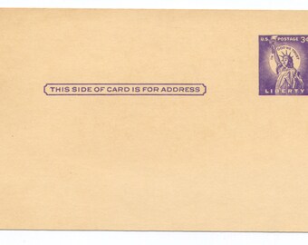 3 Cent Liberty Stamp - Etsy