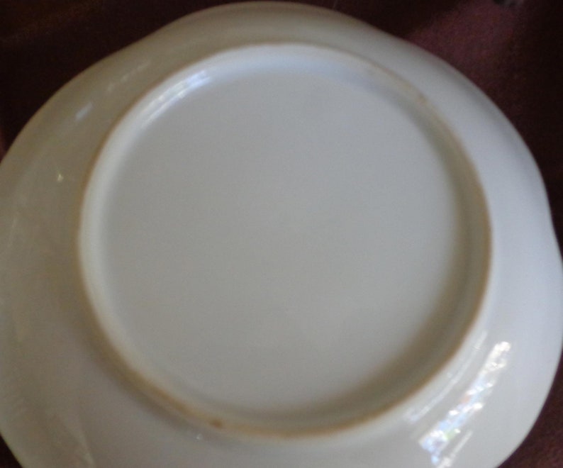 Lemon Dish Handled Porcelain Plate Daisies Signed Tea Party Plate - Etsy