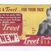 1940,s Salesmans Sample Treet Double Edge Razor Blade Advertising Treet ...