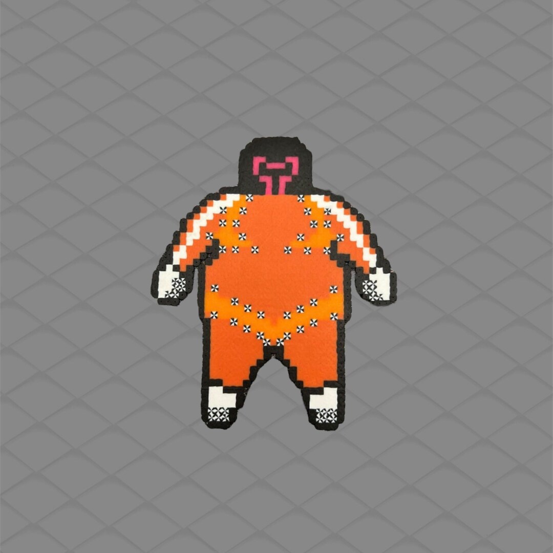 Mr. Wobble Ganja White Night GWN Perler UV Reactive - Etsy