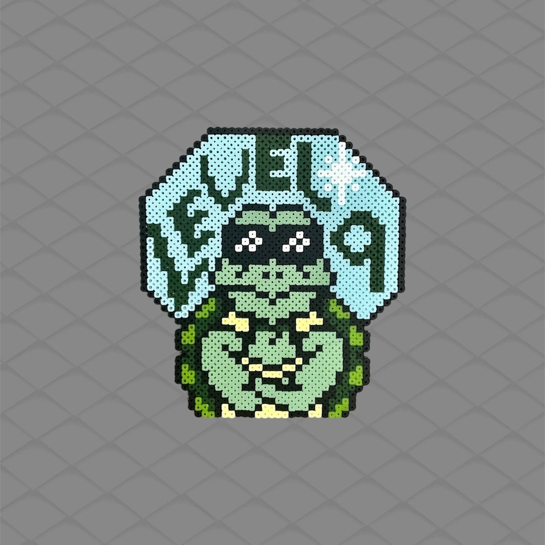 Custom Level 9 Turtle Perler - Etsy