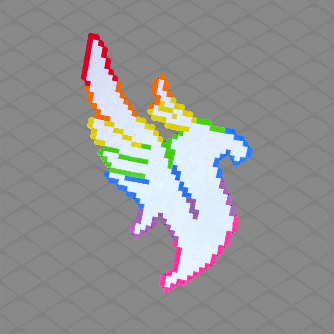 Illenium Bird Logo Perler Multiple Color Ways UV Reactive - Etsy