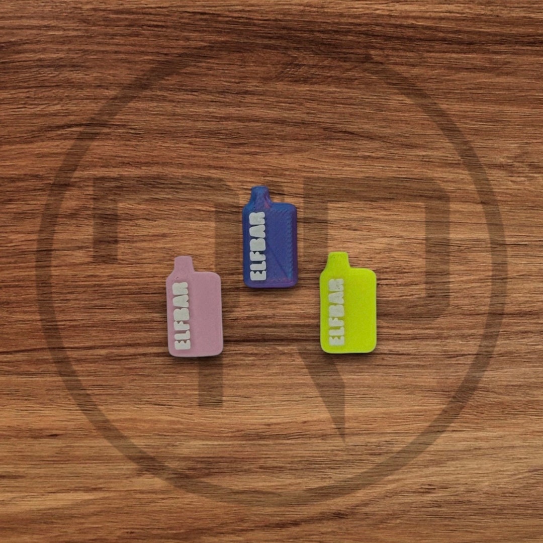 Lil Elf Bar Vape Kandi Beads & Croc Charms - Etsy