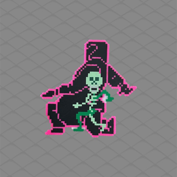 Ganja White Night Perler Necklace - Etsy