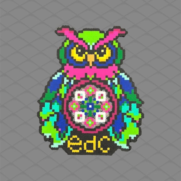 Owl Perler Beads - Etsy