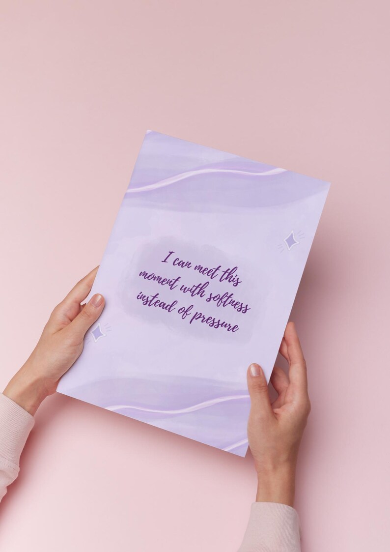 Soft Pastel Affirmation Prints Bundle • Calm Minimalist Wall Art Set ...