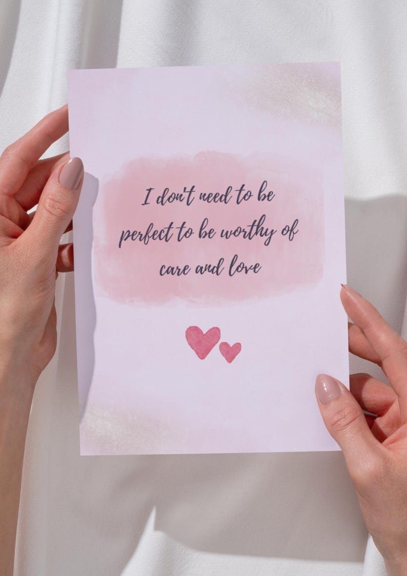 Soft Pastel Affirmation Prints Bundle • Calm Minimalist Wall Art Set ...