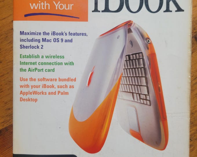 Vintage 2000 Ibook Instruction Manual by Todd Stauffer - Etsy