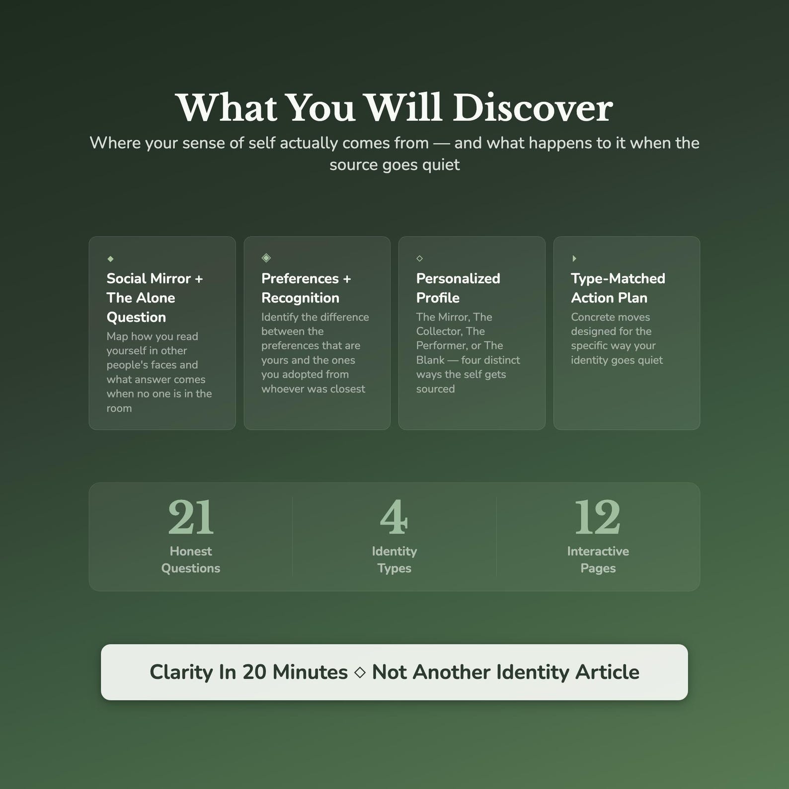 Personality Workbook Test – Shadow Work – Self-discovery Quiz ...