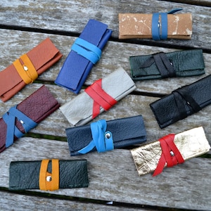 Leather Flash Drive / USB Case Holder - Hand Stitched - Etsy