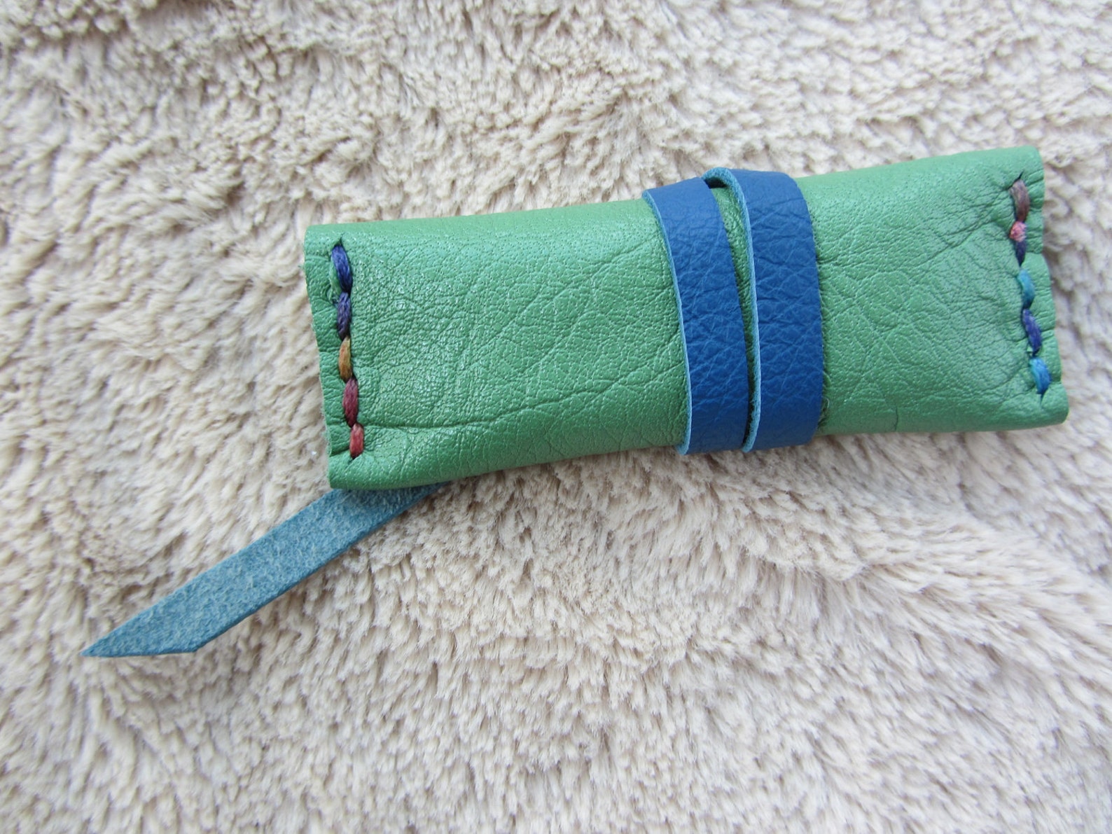 Leather Flash Drive / USB Case Holder - Hand Stitched - Etsy