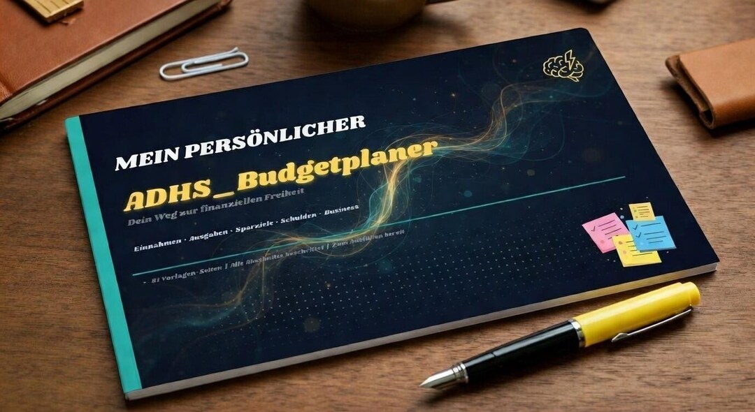 Adhd-friendly Budget Planner | Simple Household Budget Book ...