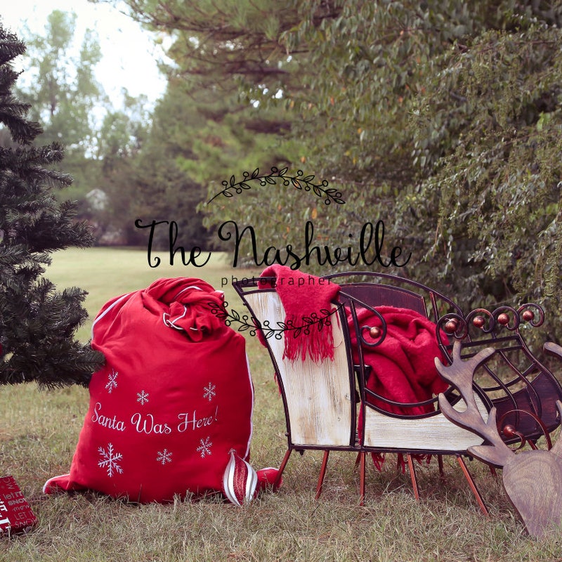 Sleigh Photo Prop - Etsy