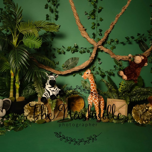 Jungle Backdrop - Etsy