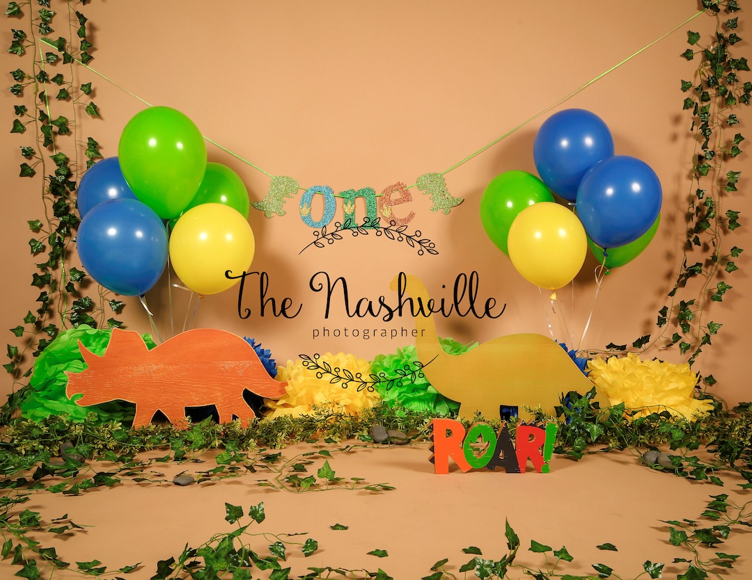 Dinosaur ONE Digital Backdrop Download Only - Etsy