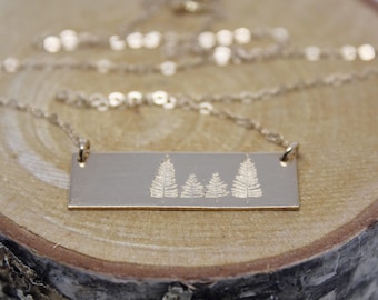 Forest necklace | Etsy