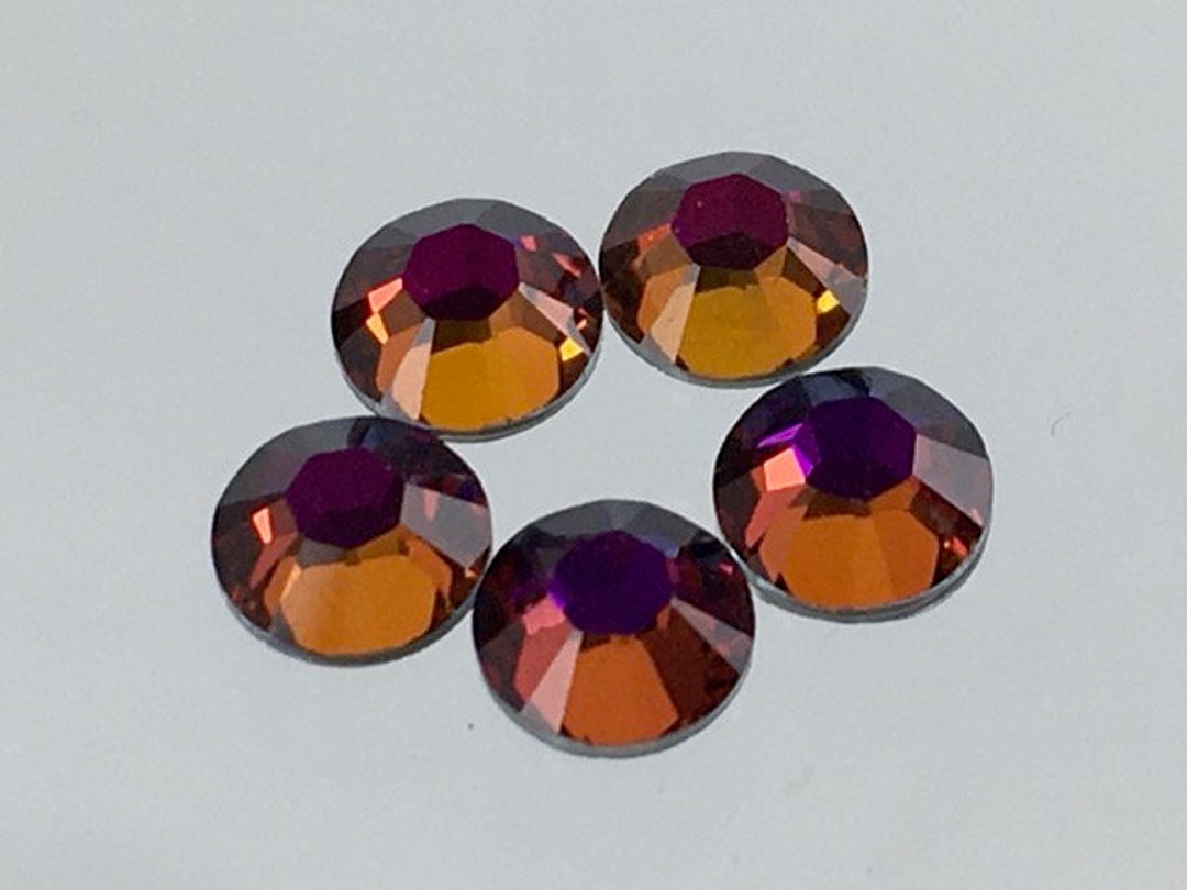 Volcano Hot Fix Swarovski Rhinestones Sizes 20SS, 10SS One Gross ...