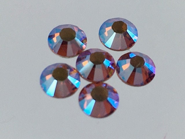 Smoked Topaz AB Swarovski Rhinestones Sizes 30SS 20SS 16SS - Etsy UK