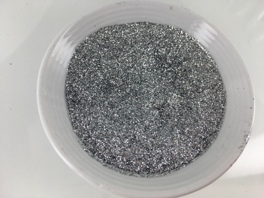 Sparkle Haven Ultra Fine Silver Metallic Glitter 1.2oz With Container - Etsy
