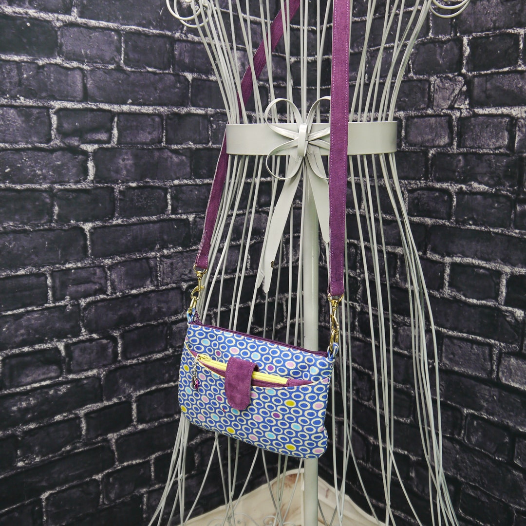 Small Shoulder Purse Mini Purse Little Purse Purple Purse - Etsy