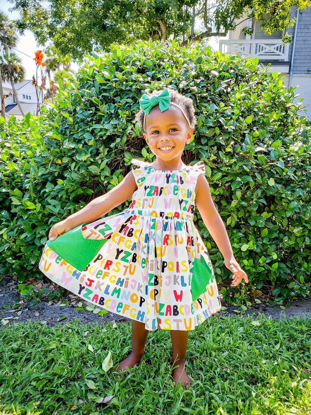 Back to School Dress, Toddler School Dress, Preschool Dress, Prek Dress ...