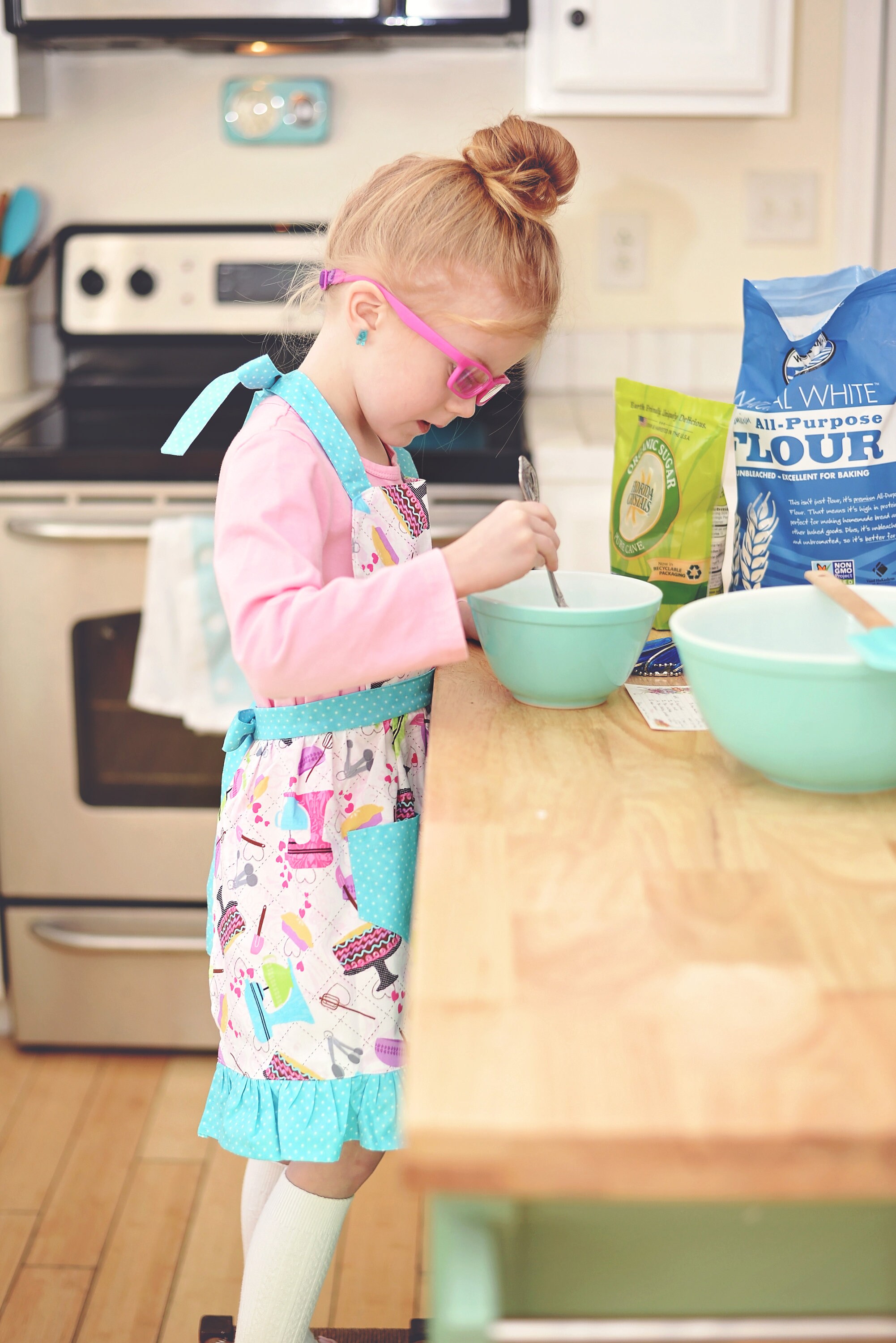 Kitchen Utensil Apron Children Apron Toddler Apron Girl - Etsy UK