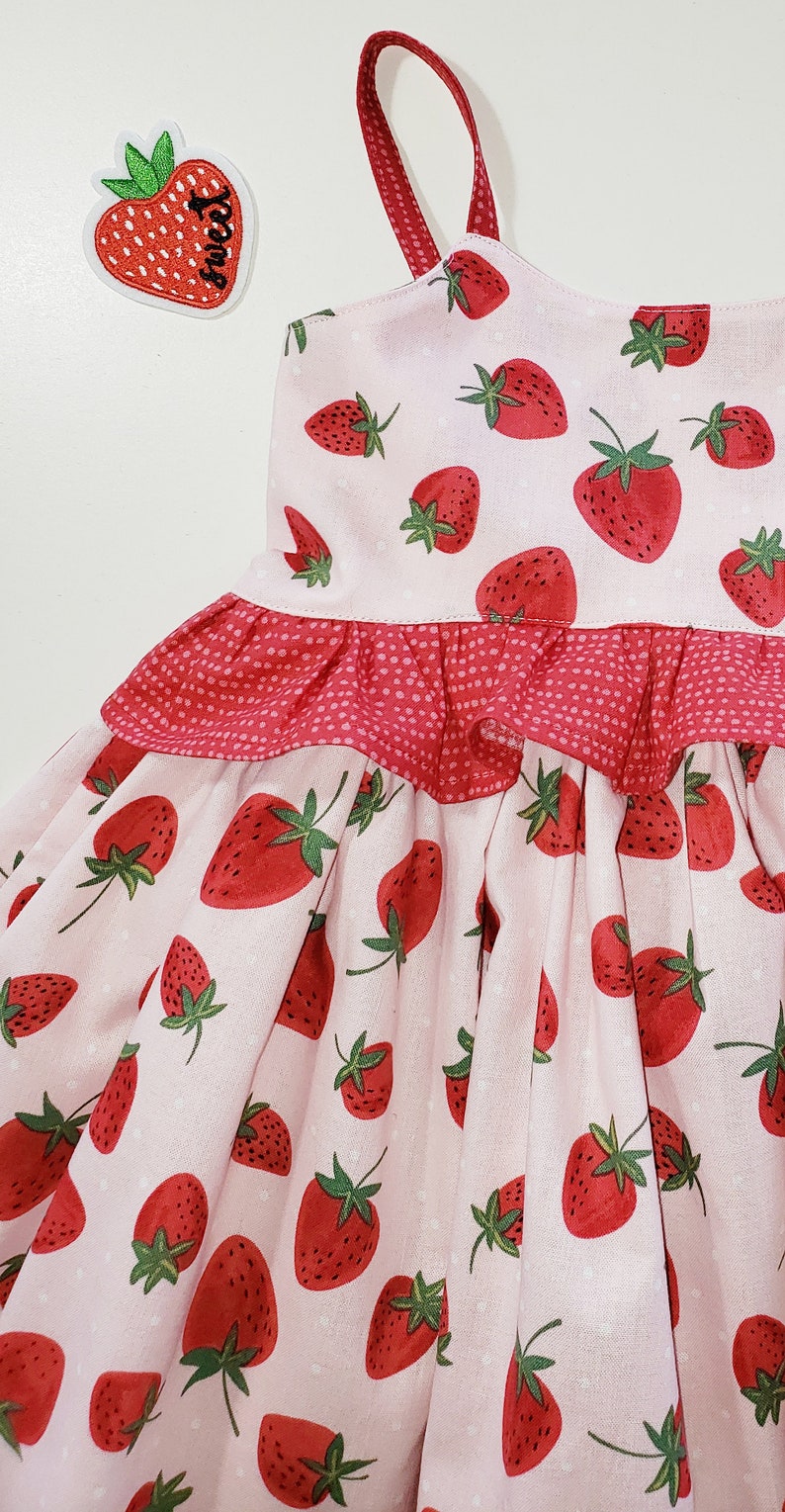 Toddler Strawberry Dress, Girls Strawberry Dress, - Etsy