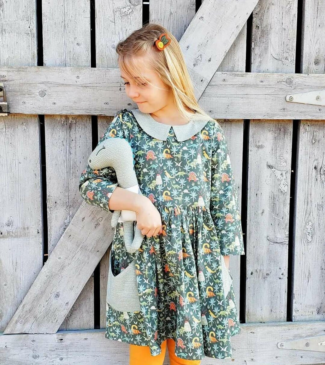 Dinosaur Dress, Girly Dino Dress, Toddler Dino Dress, Girls Dino Dress ...
