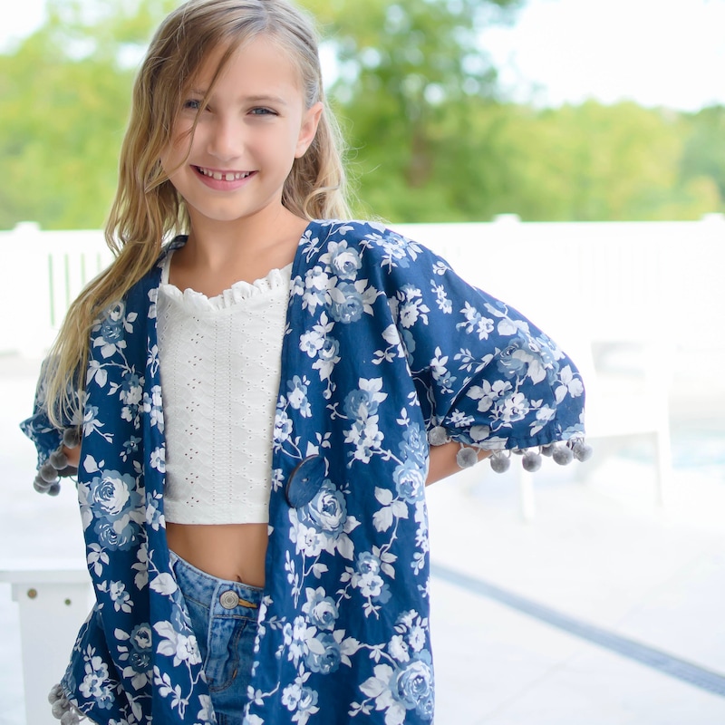 Girls Kimono - Etsy