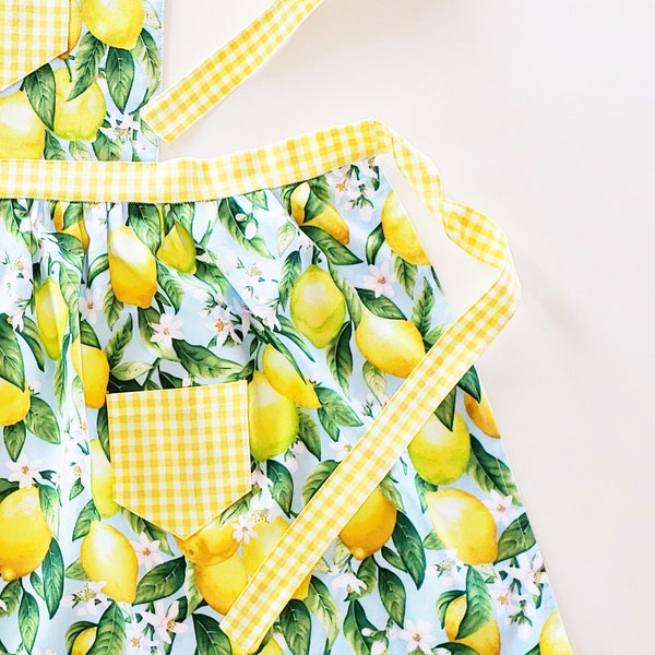 Lemon Apron - Etsy