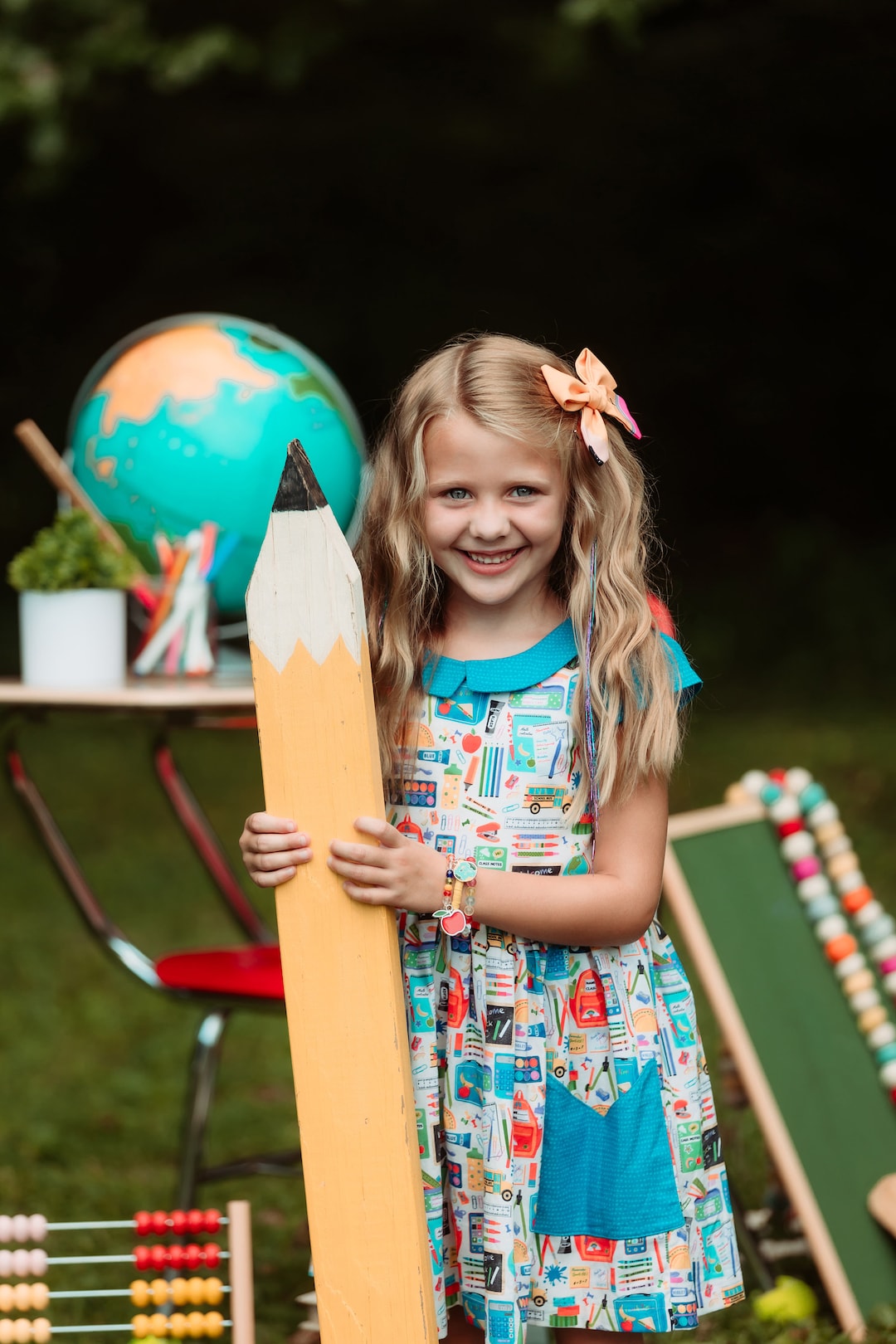Back to School Dress, 1st Day of School Dress, Pre-k Dress, Back to ...
