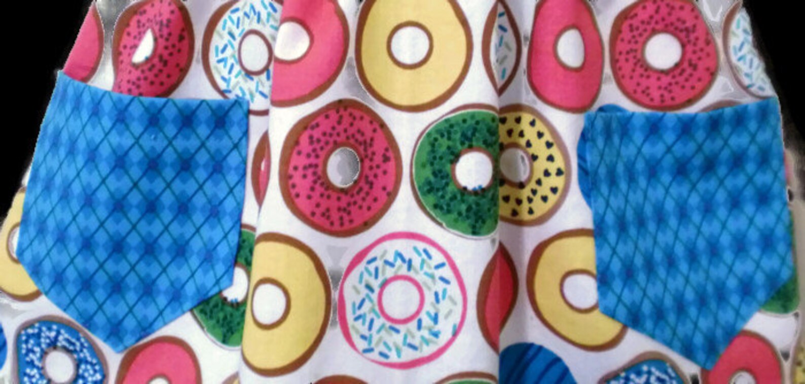 Donut Apron Children Apron Toddler Apron Girl Apron Baking - Etsy