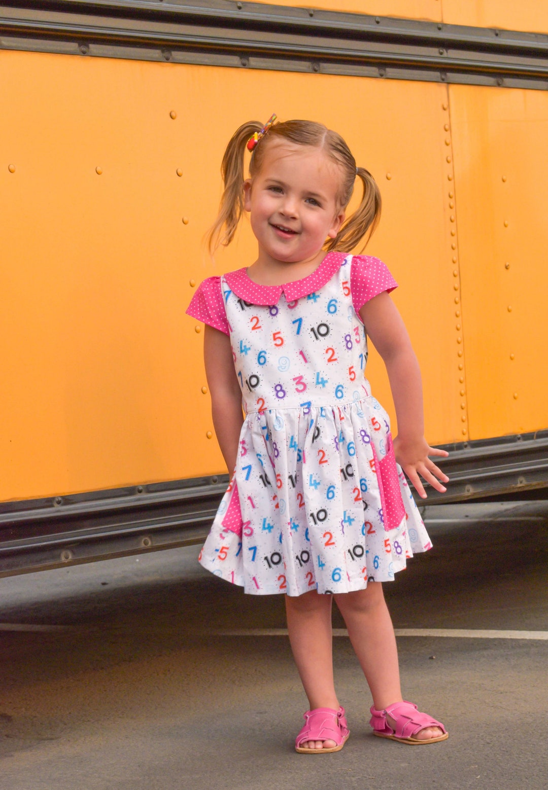 Back to School Dress, School Dress, Kindergarten Dress, Pre-k Dress ...